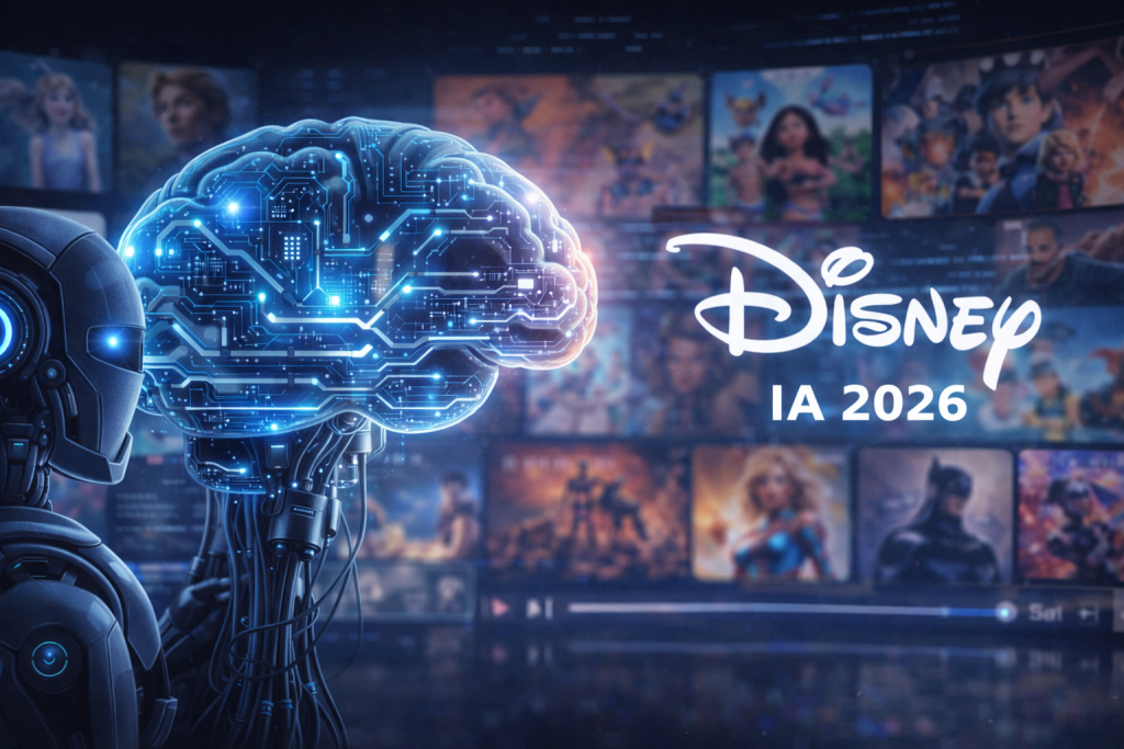 Disney integrará contenido creado con IA en Disney+